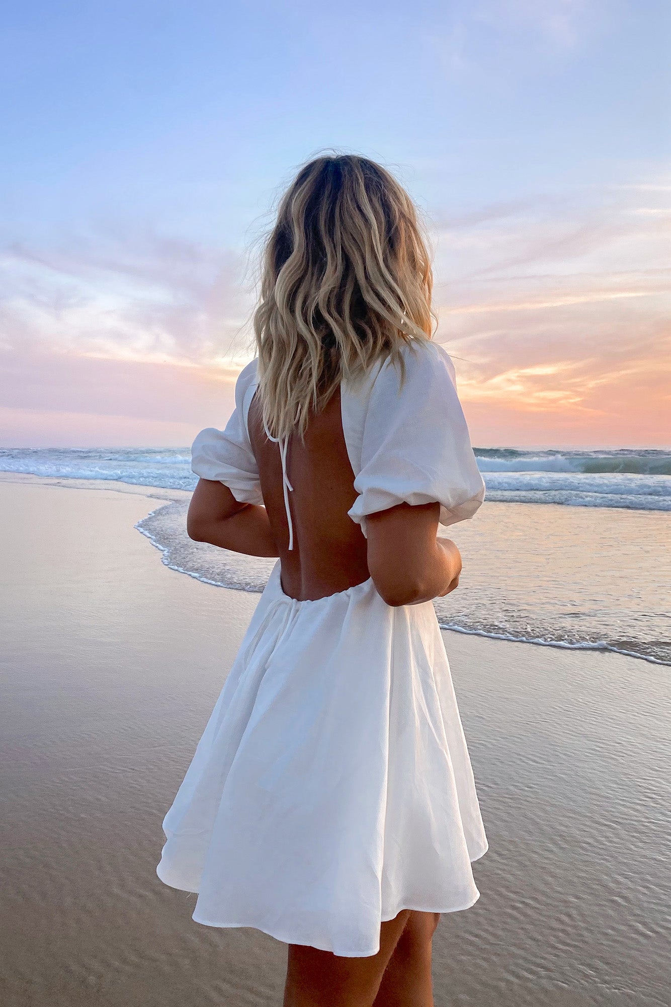 Cruising Through Dress White – Gabi Swimwear