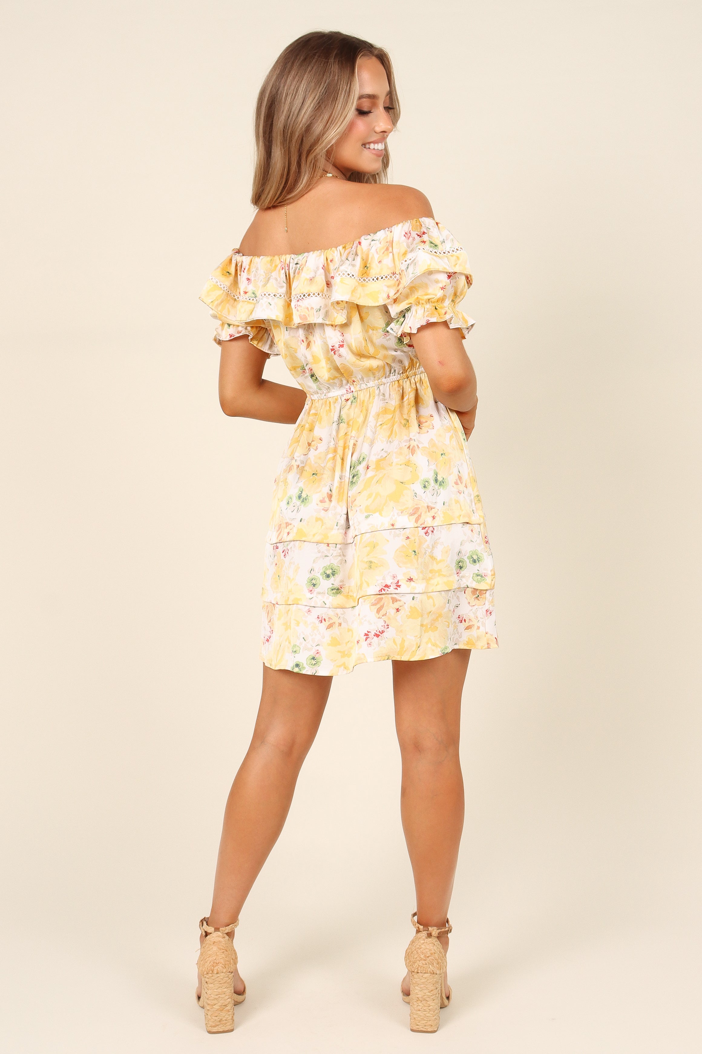 Kylin Dress - Yellow – Gabi Swimwear