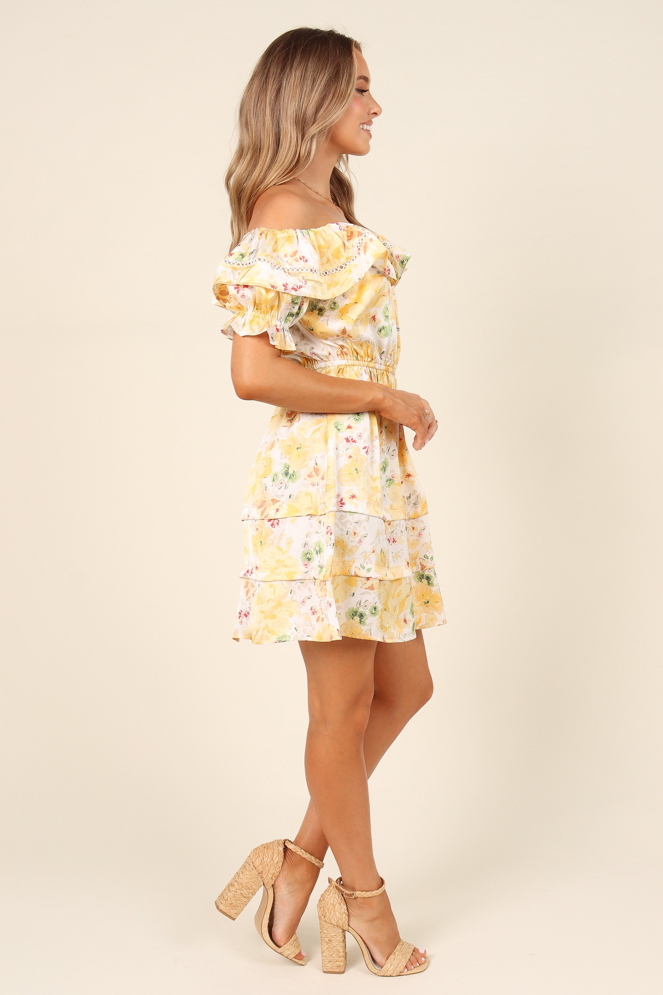 Kylin Dress - Yellow – Gabi Swimwear